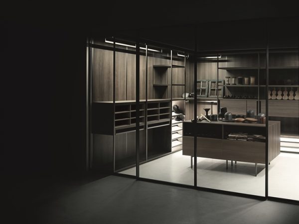 Antibes: Boffi walk in closet system | Esperiri Milano